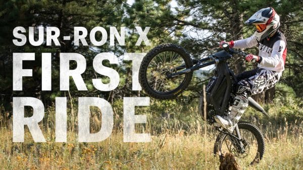 Sur Ron X Limited Black Edition | First Ride Review - Electric Cycle Rider