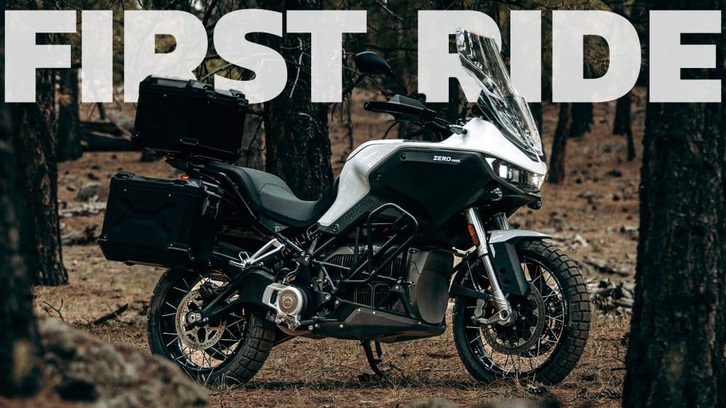 We Rode the New 2023 Zero DSR/X Electric ADV Bike - Electric Cycle Rider