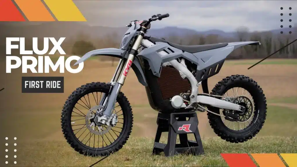 We Rode This NEW Insanely Fast eMoto // Flux Primo First Ride ...